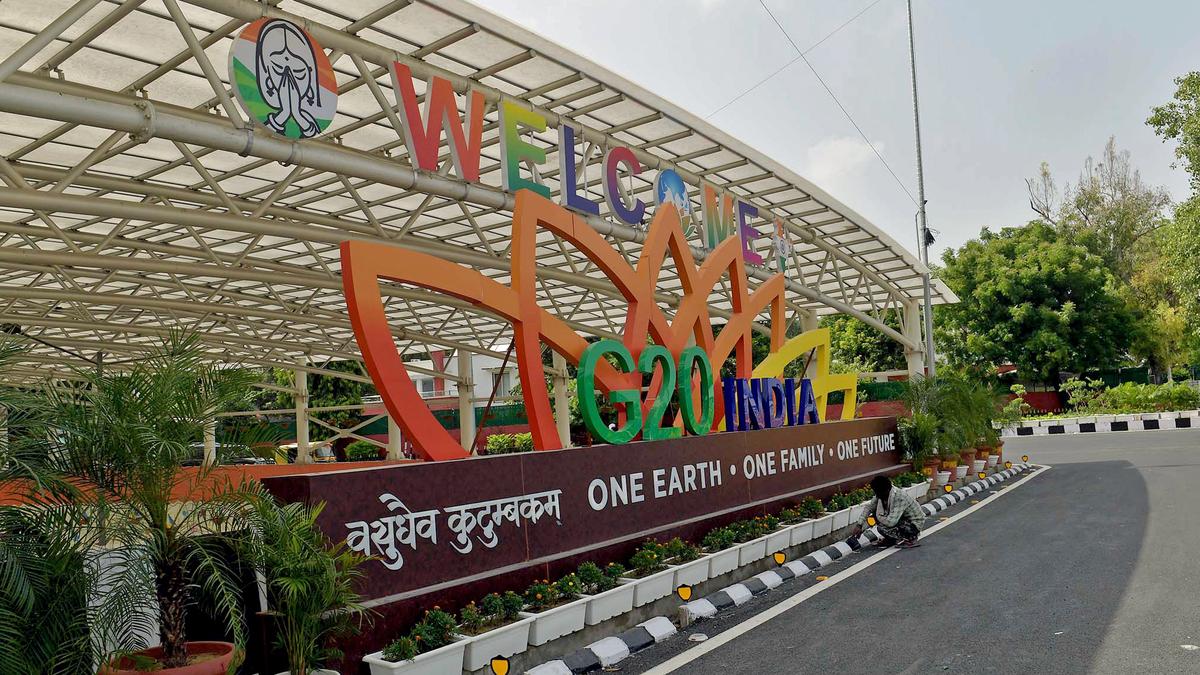 G-20 Summit: AAP, BJP spar over credit for beautifying Delhi - The Hindu