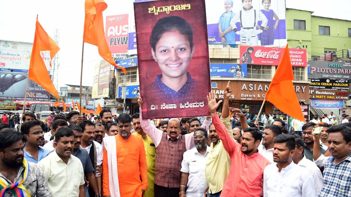 Murder of Neha Hiremath: Kalyana Karnataka witnesses widespread ...