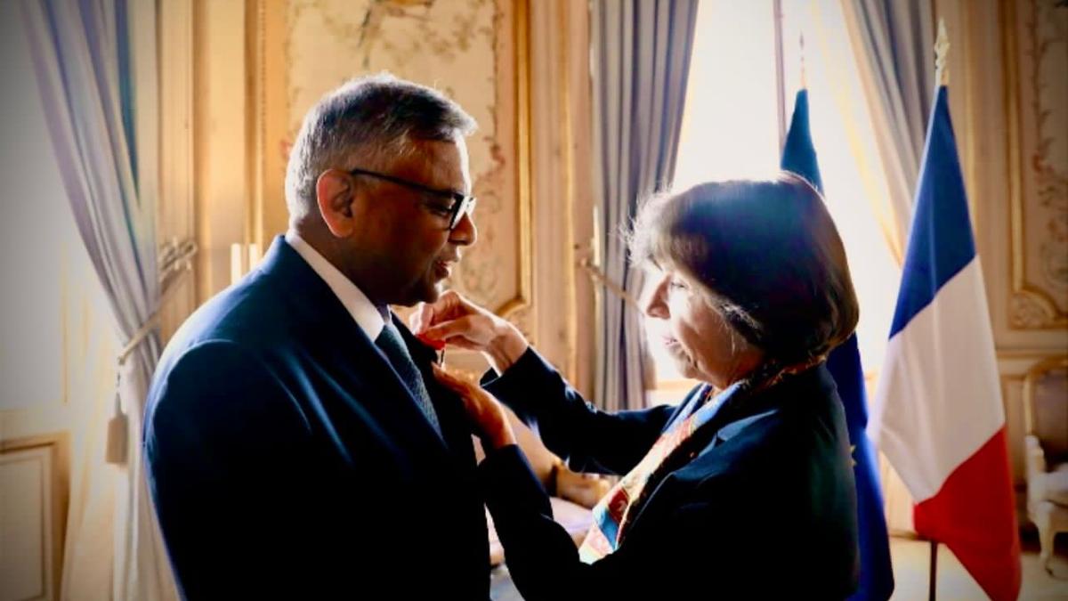 Tata Sons Chairman Chandrasekaran gets France's highest civilian award ...