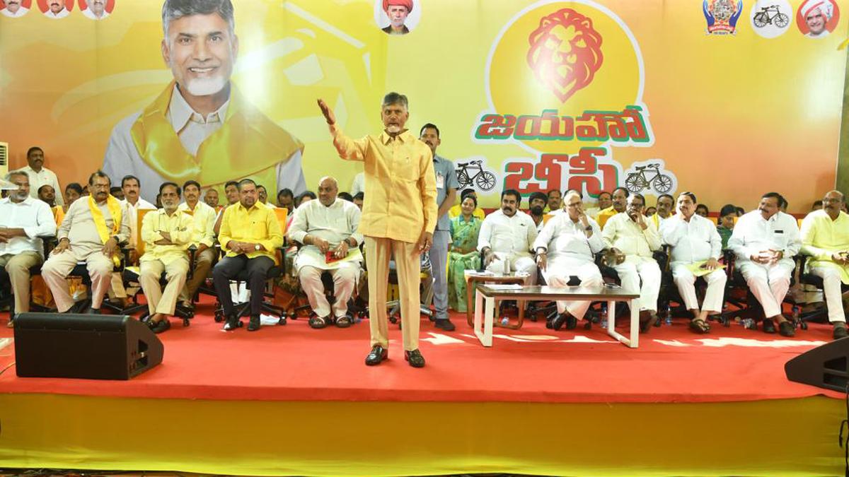 TDP is committed to financial and political empowerment of Backward Classes in Andhra Pradesh ...