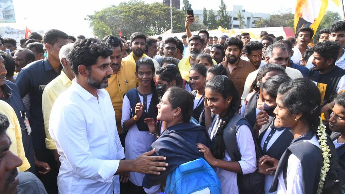 YSRCP government has no faith in judiciary, says Lokesh - The Hindu