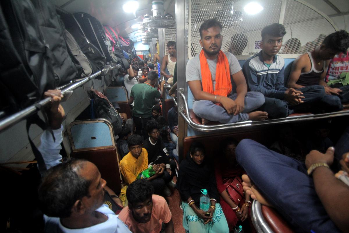A journey with migrants on an unreserved coach of the Coromandel ...