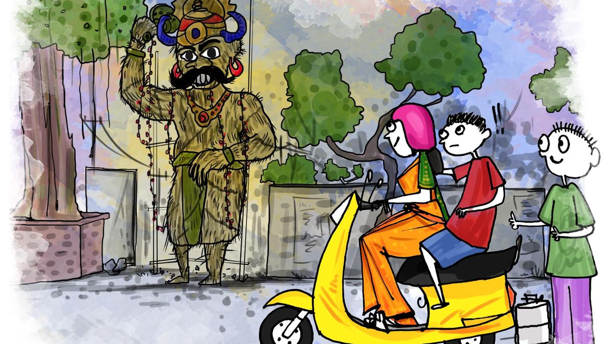 Ajjo’s oil bath - The Hindu