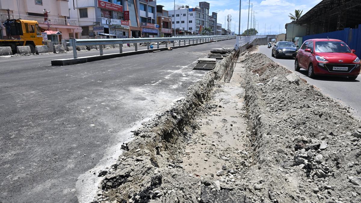 Flyover ramp at Ukkadam in Coimbatore city to be opened to the public ...