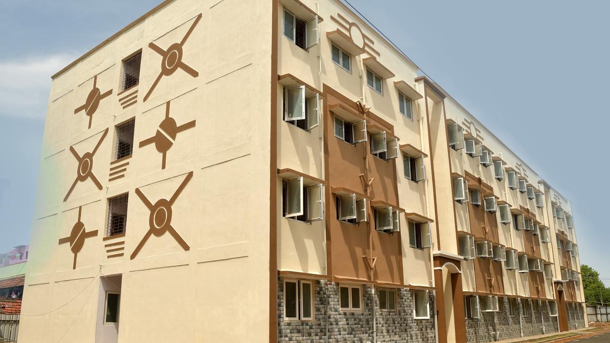 TNUHDB tenements inaugurated by Stalin - The Hindu