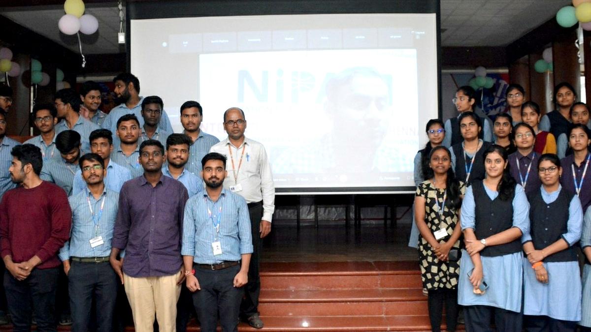 Focus on research and patents, students told - The Hindu