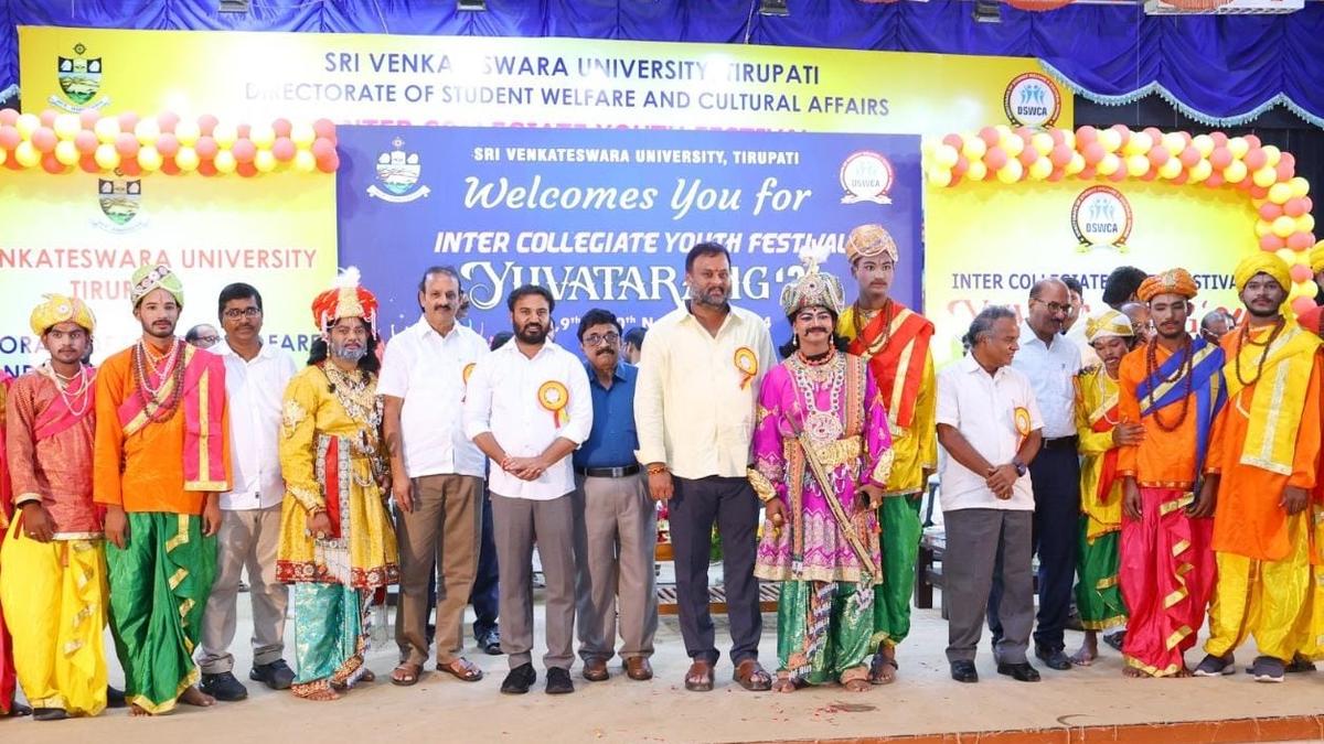 SVU youth fest ‘Yuva Tarang’ begins in Tirupati - The Hindu