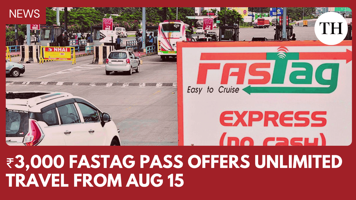Watch: Zip through highways: ₹3,000 FASTag pass offers unlimited travel ...