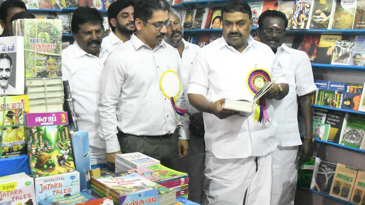 Minister inaugurates eighth book festival in Ramanathapuram - The Hindu