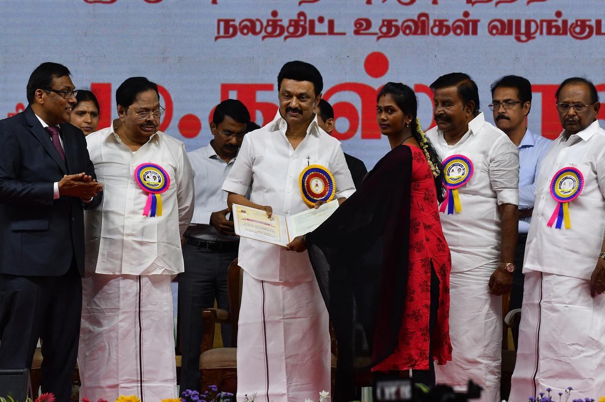 Chief Minister M.K. Stalin inaugurates two-tier bus stand, commercial ...