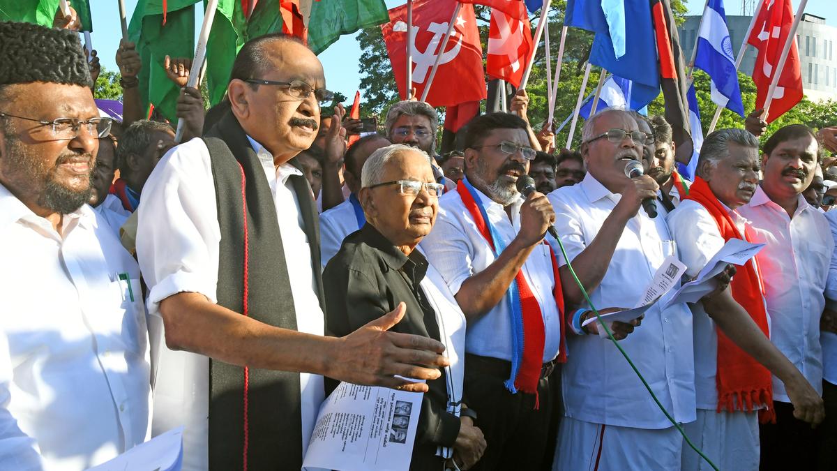 RSS rally on November 6 should not be allowed: Thirumavalavan - The Hindu