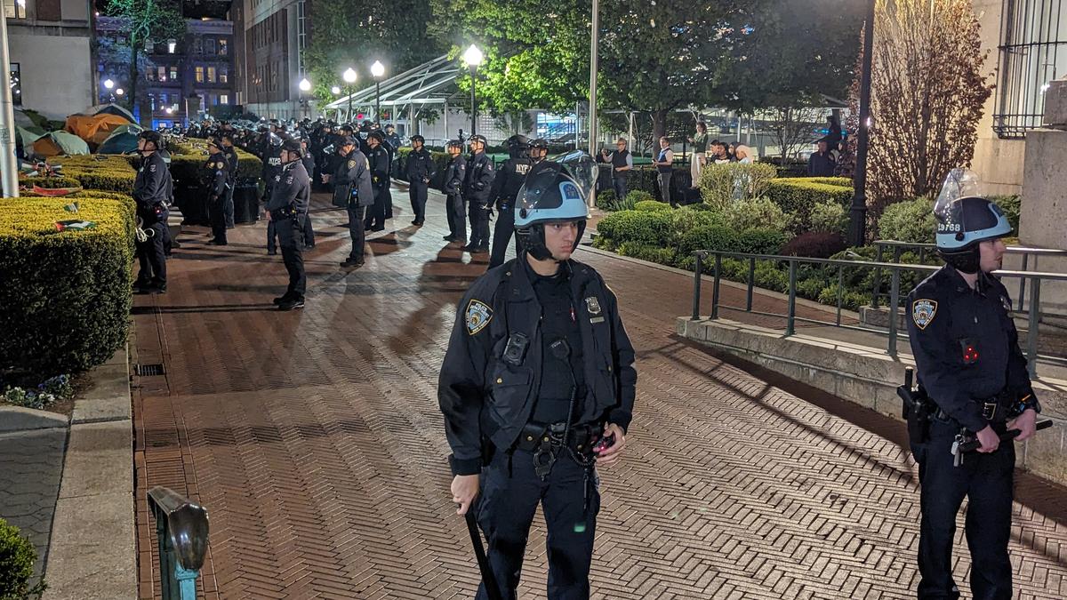 Columbia university protests updates: Clashes at UCLA campus around pro ...