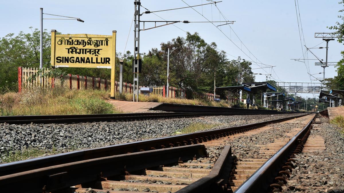 Travelling public in Singanallur in Coimbatore expect solution to train ...