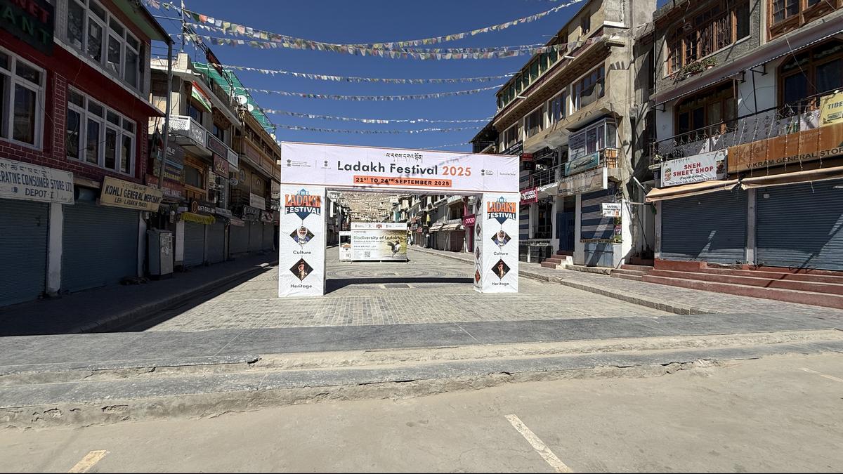 Leh violence highlights: Curfew imposed in Ladakh; heavy security in towns, 50 detained - The Hindu