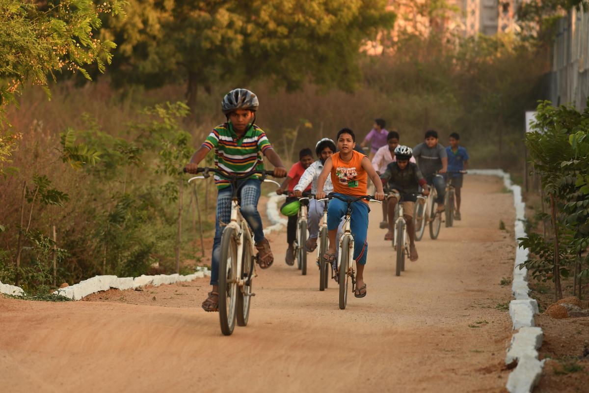 Roads to serve as bicycle tracks on several stretches - The Hindu