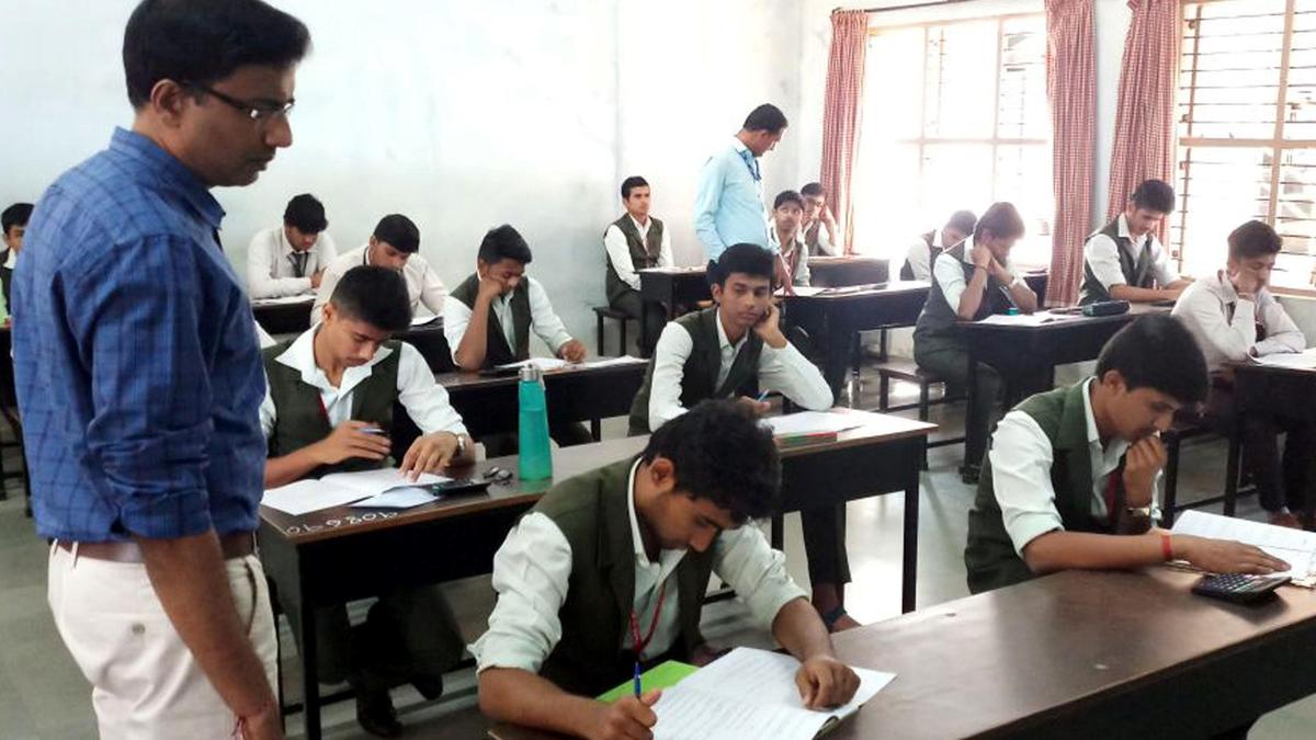 II PU Maths preparatory exam paper allegedly leaked in Shivamogga - The ...