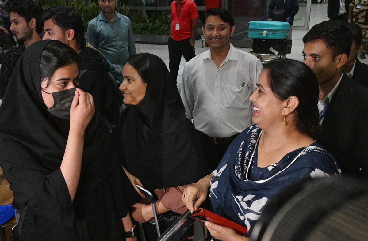 Operation Sindhu: Flight carrying over 100 Indian students, evacuated ...