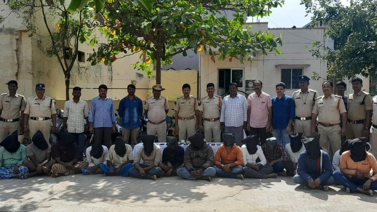 17 arrested on charge of gambling in Chittoor district - The Hindu