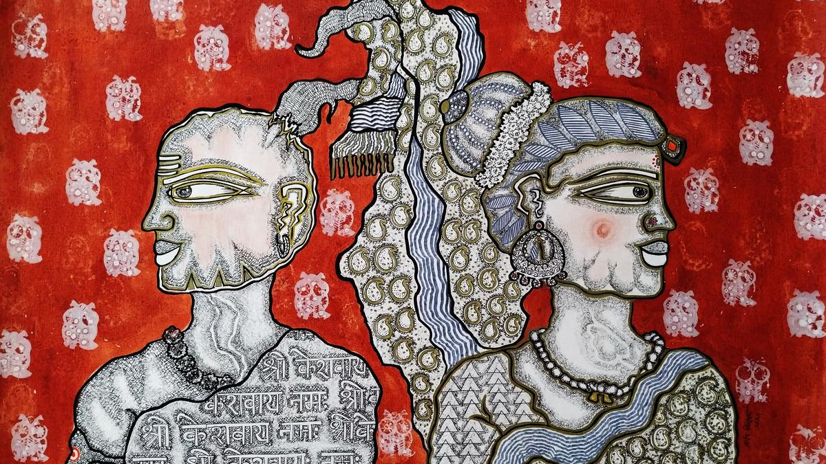 Artist Runa Biswas on her series Reminiscences of Relationships - The Hindu