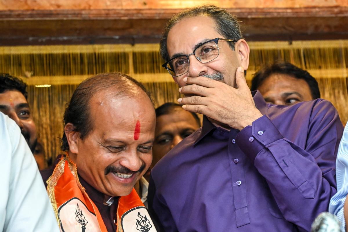 Ex-MNS leader Vasant More joins Shiv Sena (UBT) - The Hindu