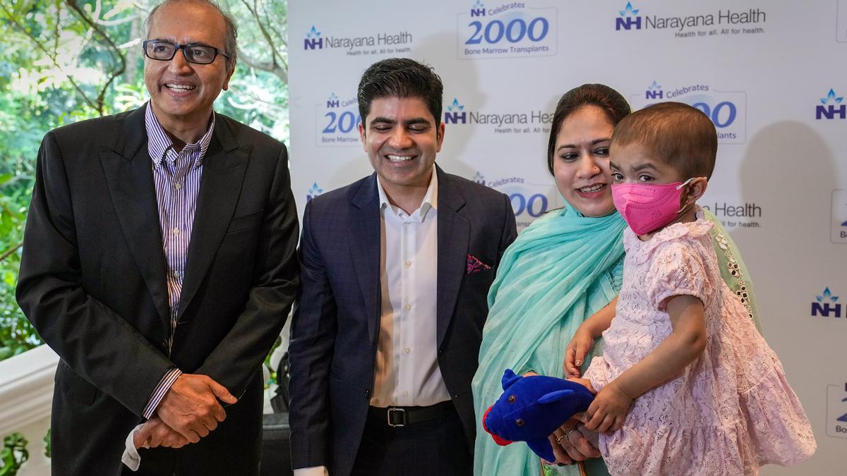 Two-year-old girl from Pakistan gets new lease of life at Bengaluru ...