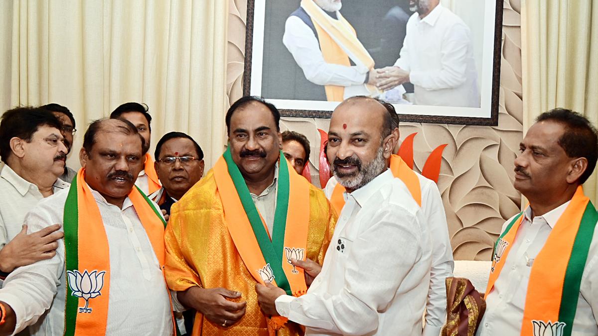 BJP backed A.V.N. Reddy wins teachers’ constituency MLC poll - The Hindu