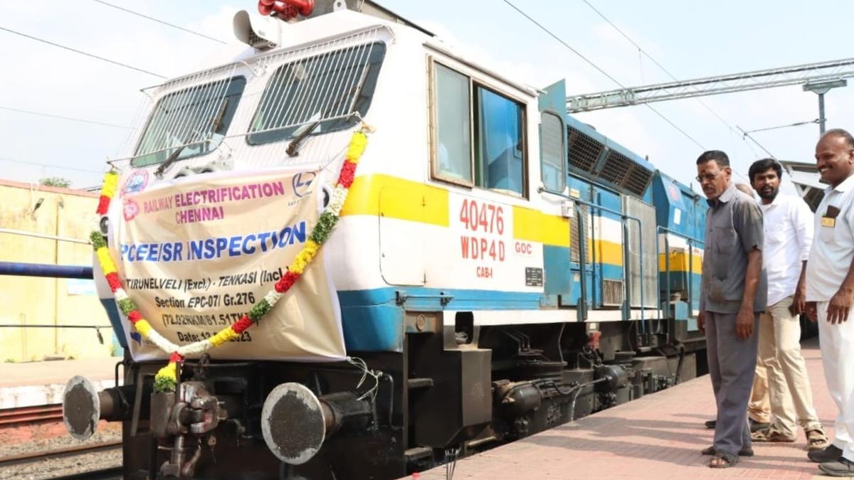 Bhagavathipuram – Edamon electrification to be completed by December ...