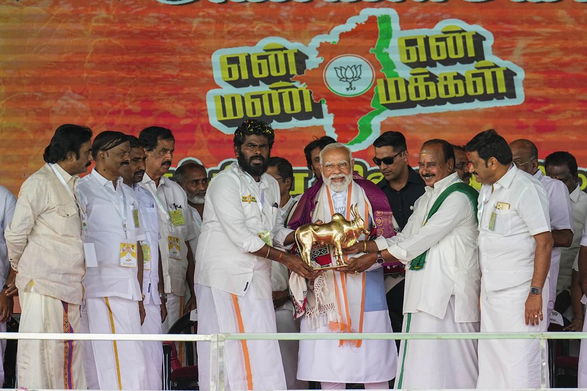 In Pictures | Prime Minister Narendra Modi in Tamil Nadu - The Hindu