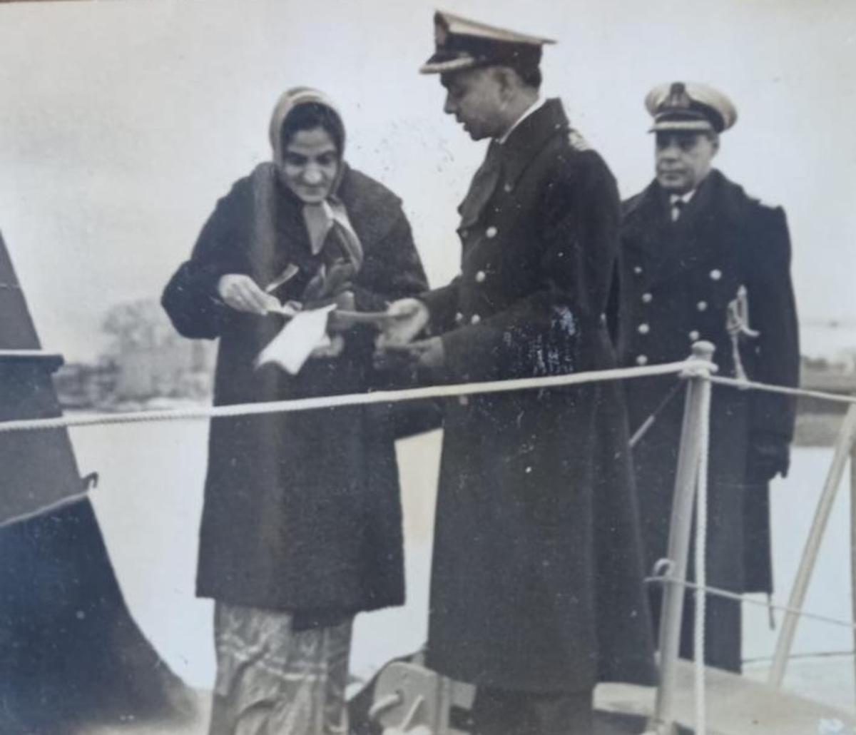 Commodore K.S. Subra-Manian, Commanding Officer of India’s first ...