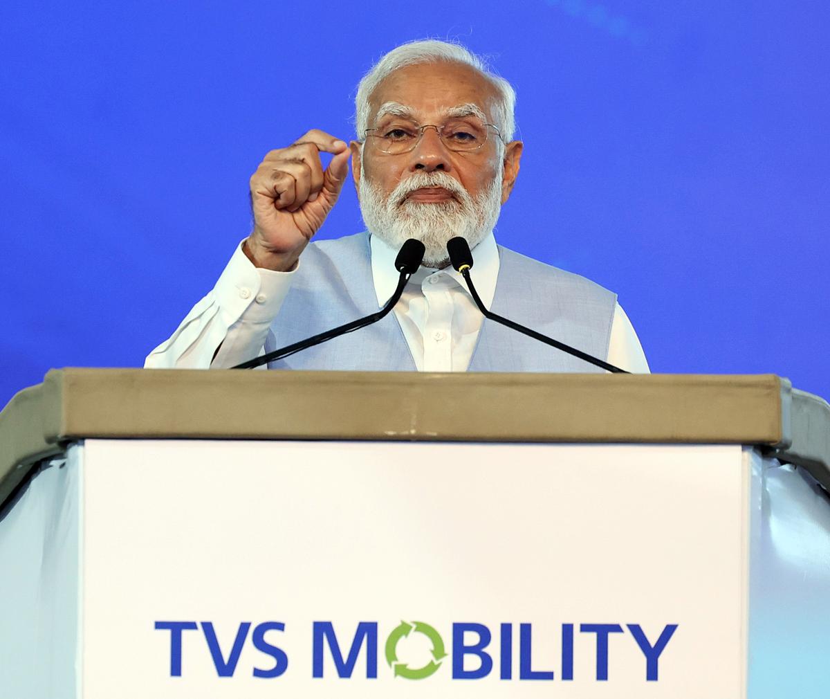 In Pictures | Prime Minister Narendra Modi in Tamil Nadu - The Hindu