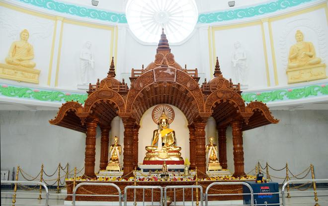 This Buddha Vihara in Karnataka is a place for peace…