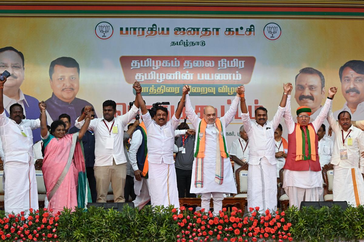 Amit Shah dubs the DMK government the most corrupt in the country - The ...