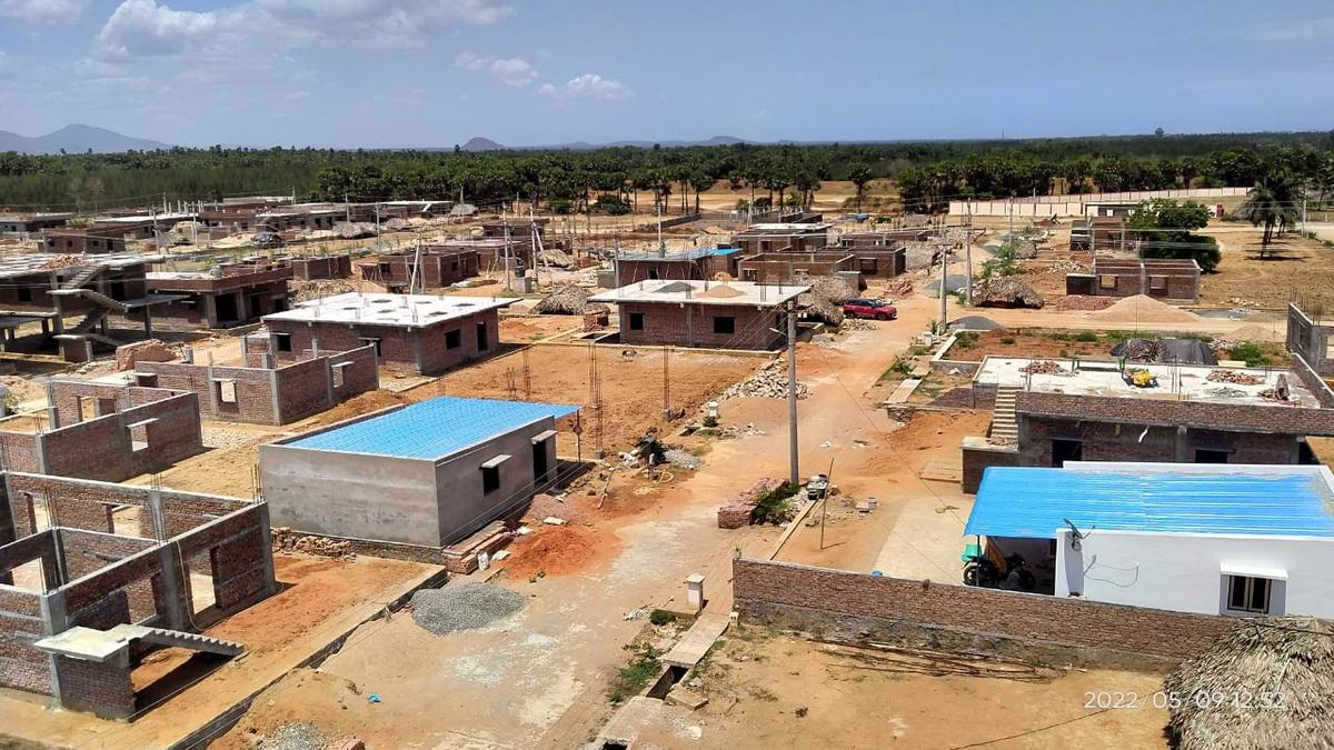 Andhra Pradesh: Houses being built at rapid pace for families displaced ...