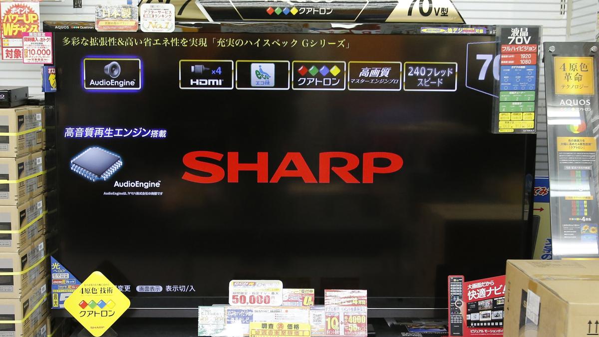 Japan’s Sharp evaluating options to make in India - The Hindu