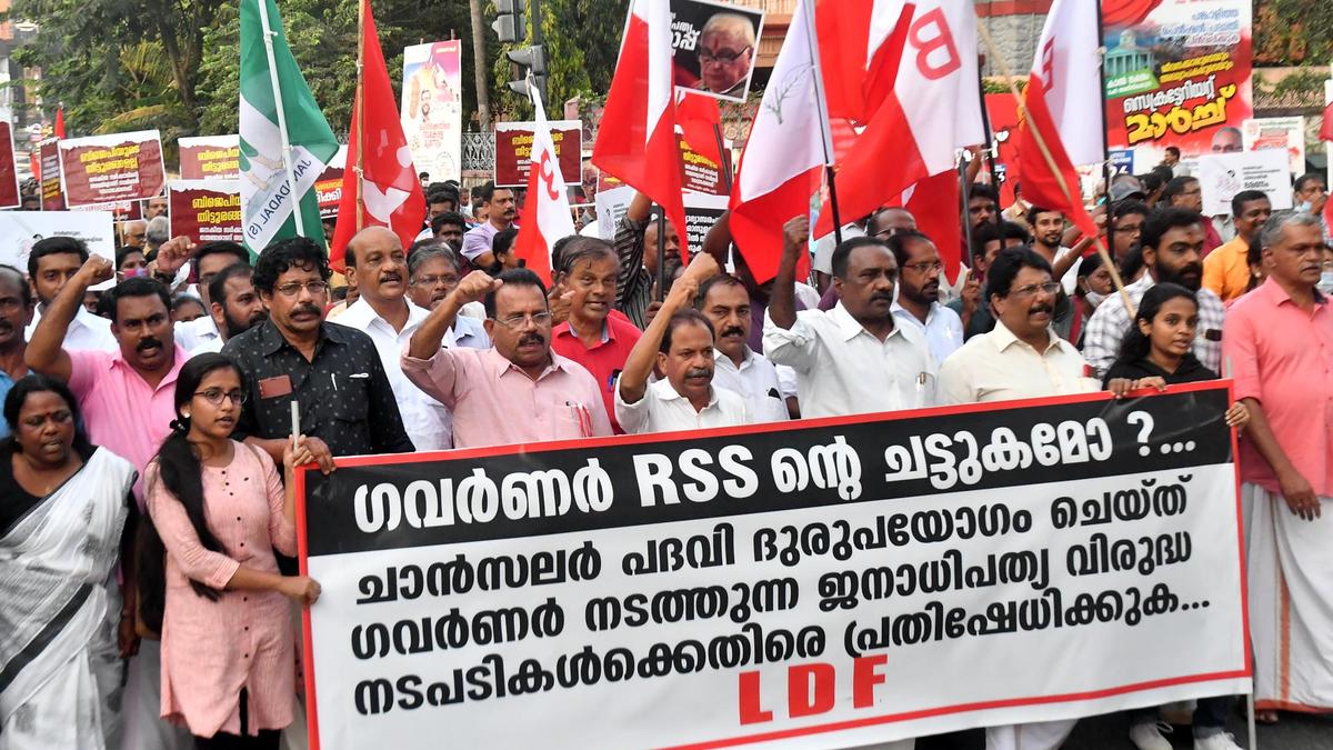 LDF sees divisions in UDF on government's stand-off with Governor - The ...