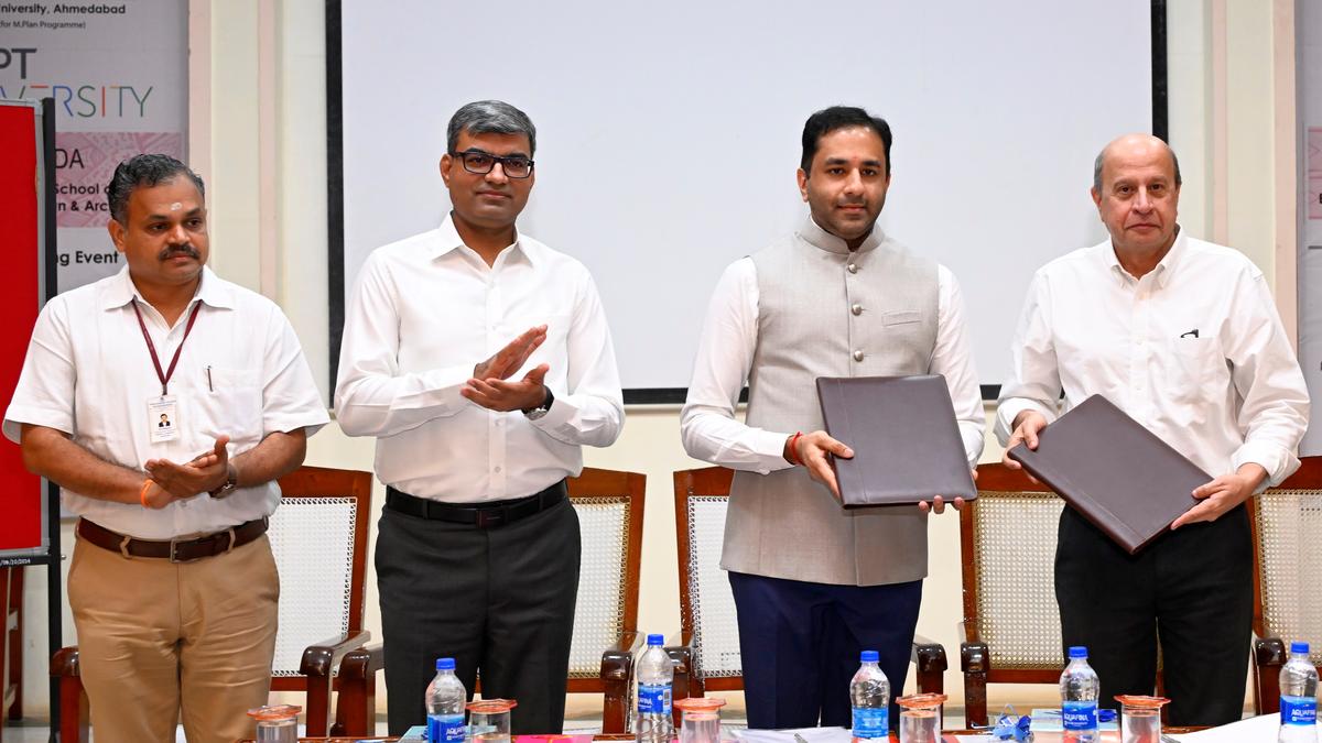 TCE signs MoU with CEPT University for M. Plan and B. Des programmes ...