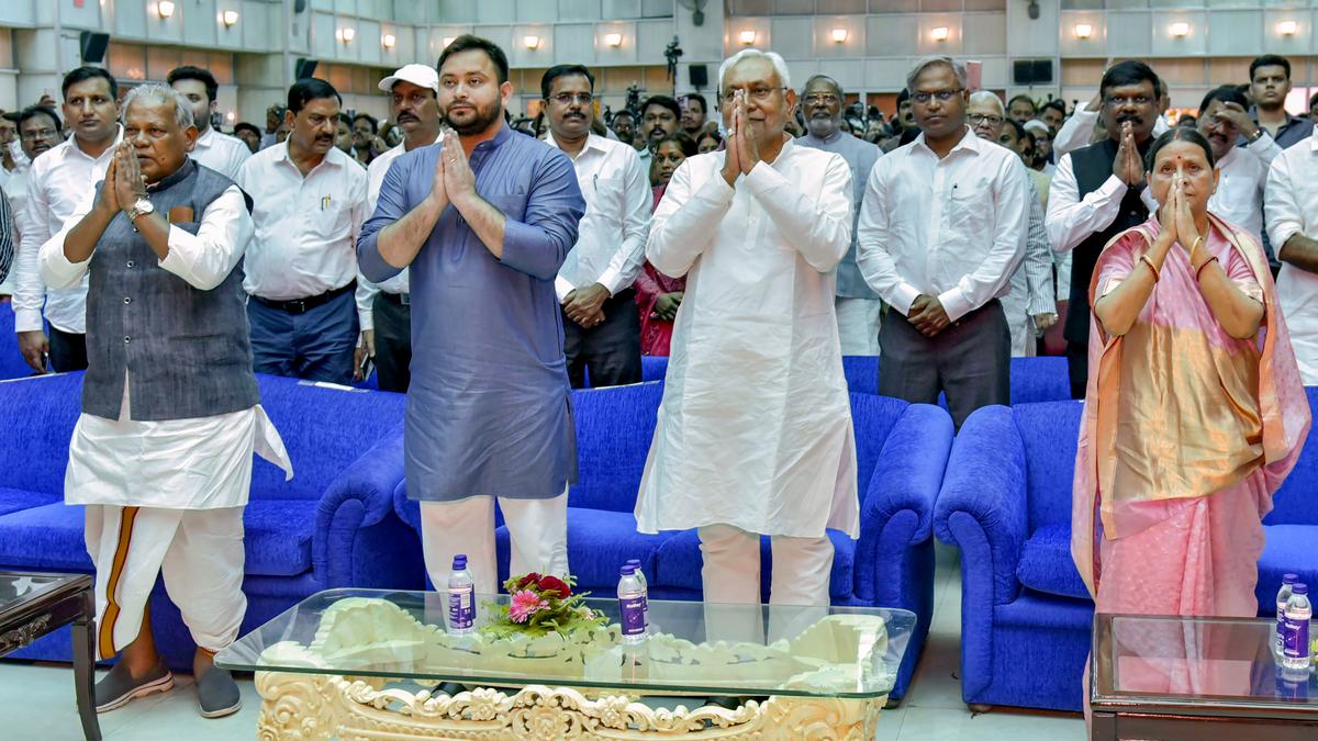 31 Ministers take oath in Bihar Cabinet expansion - The Hindu