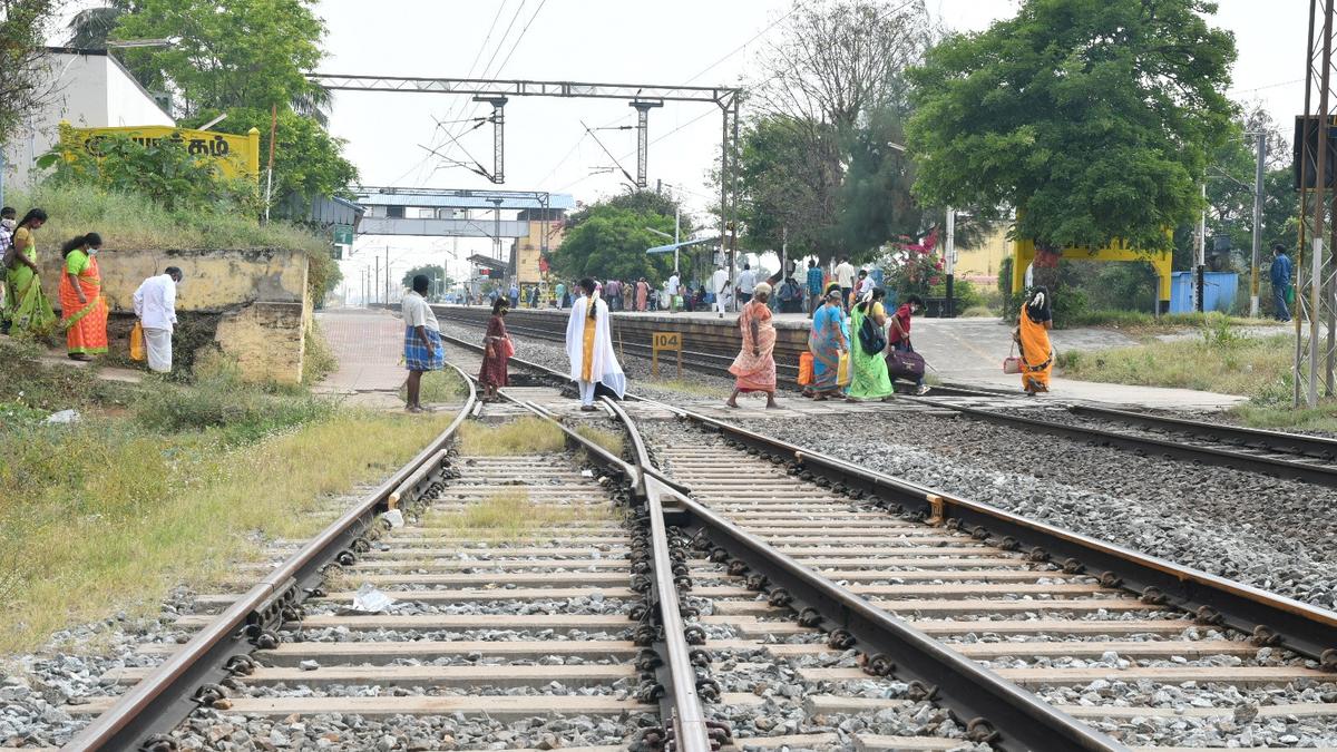 Residents call for better facilities at Gudiyatham railway station ...