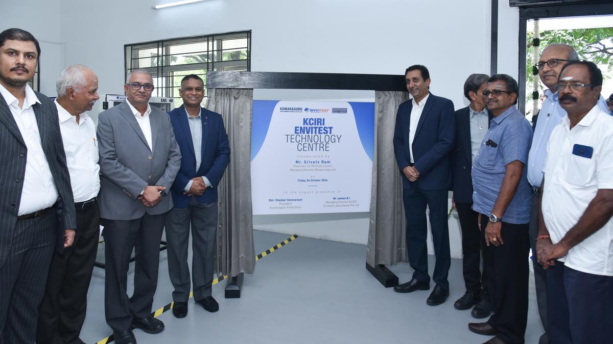 Kumaraguru Instituions commissions testing facility for MSMEs catering ...