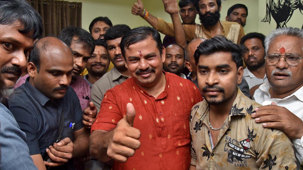 BJP MLA T Raja Singh arrested by Hyderabad police, released by court ...