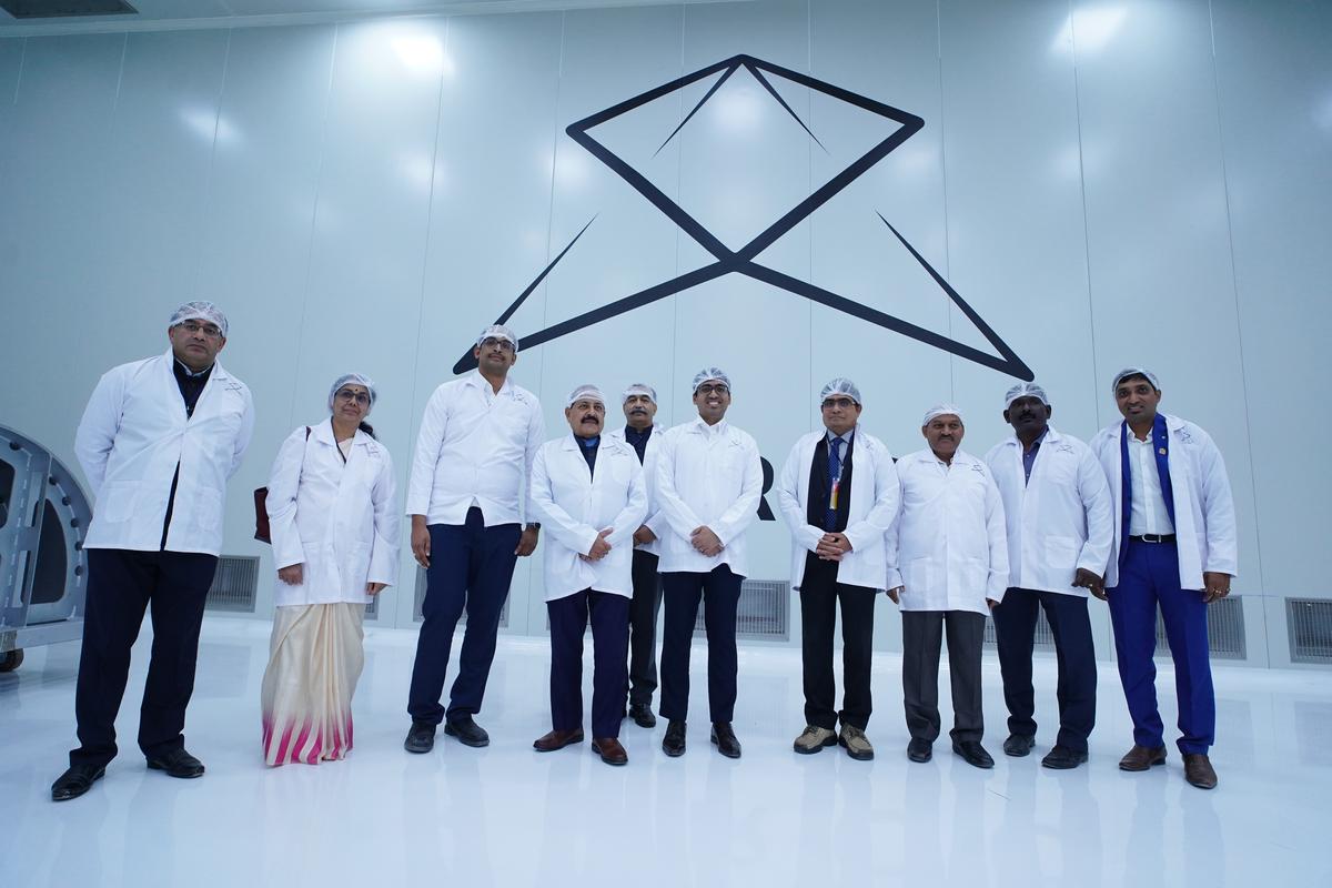 Skyroot Aerospace unveils its first commercial rocket - The Hindu