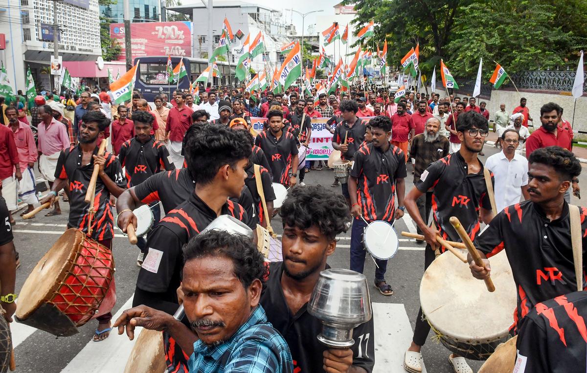 Rallies, public meetings mark May Day celebrations in Kerala - The Hindu