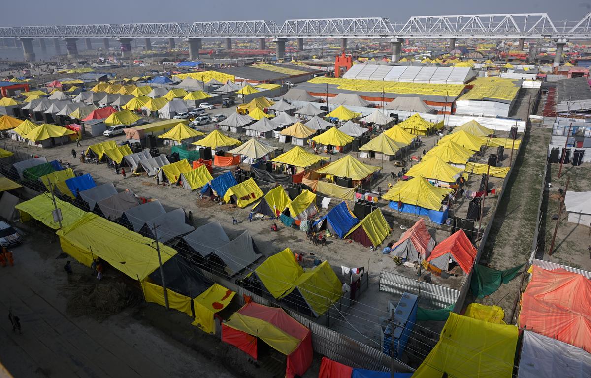 Kumbh Mela: Gods, gurus, and glass turtles - The Hindu