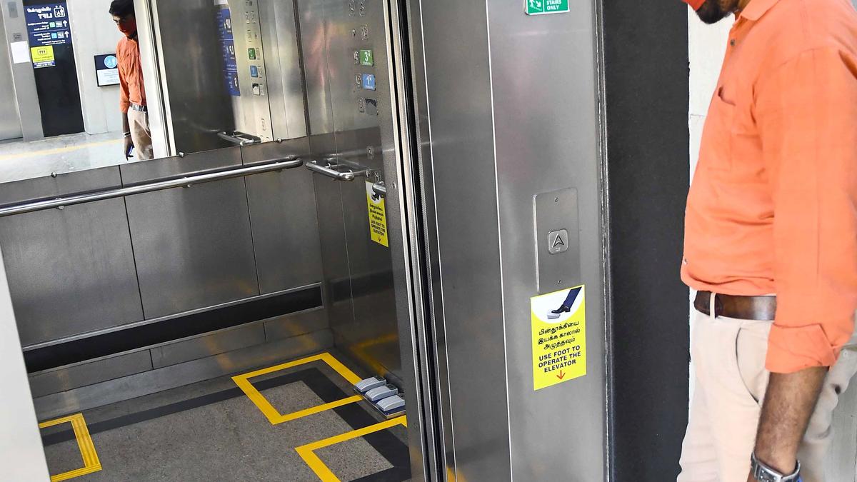 20 escalators to be installed in Chennai Metro stations - The Hindu