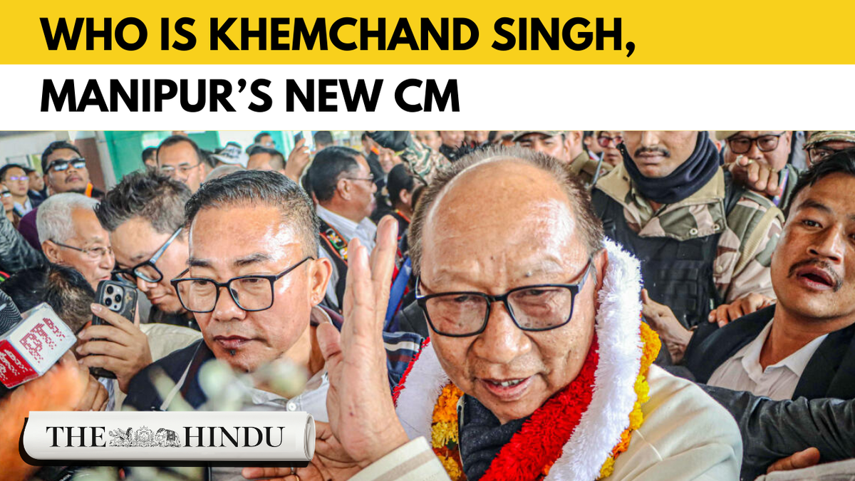 Watch: Khemchand Singh sworn in as Manipur CM; elected government ...