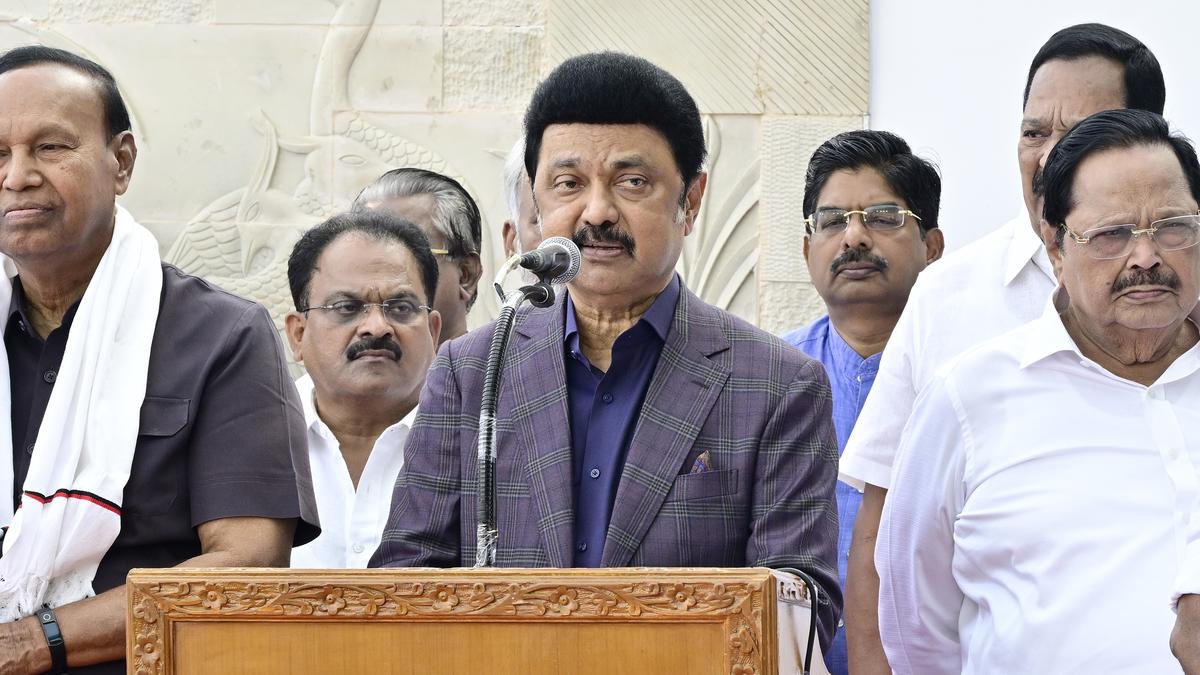 There will be a change in the Tamil Nadu Cabinet: Chief Minister M.K ...