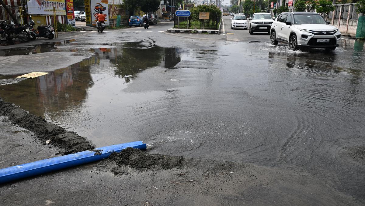 Floods in Tiruchi - The Hindu