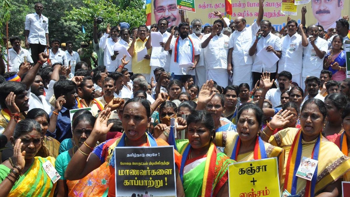 Intensify crackdown on drug peddlers: PMK - The Hindu