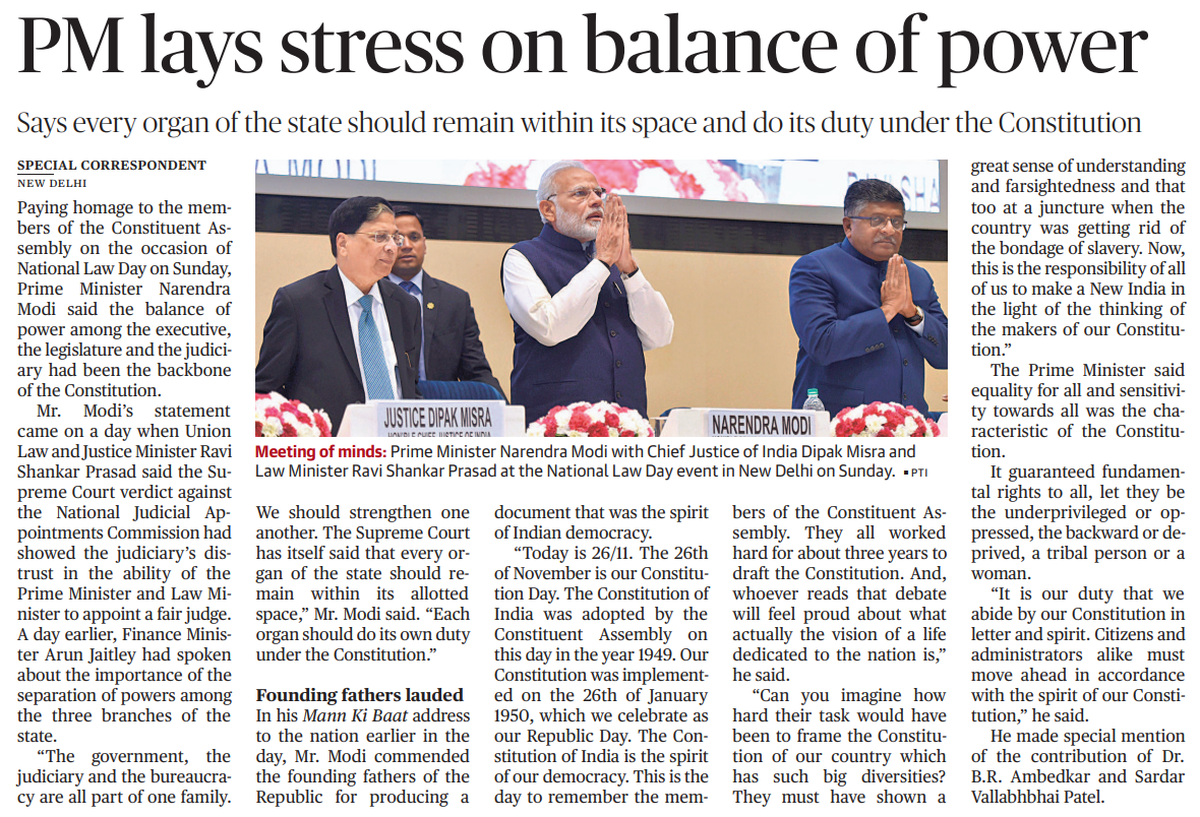 Constitution day: Changing nature of observance through The Hindu’s ...