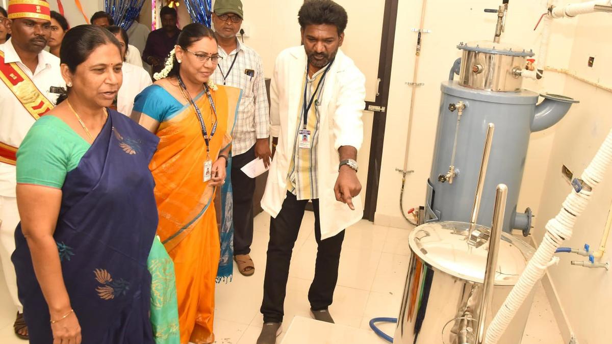 Kitchen facility inaugurated at Palacode Government Hospital - The Hindu